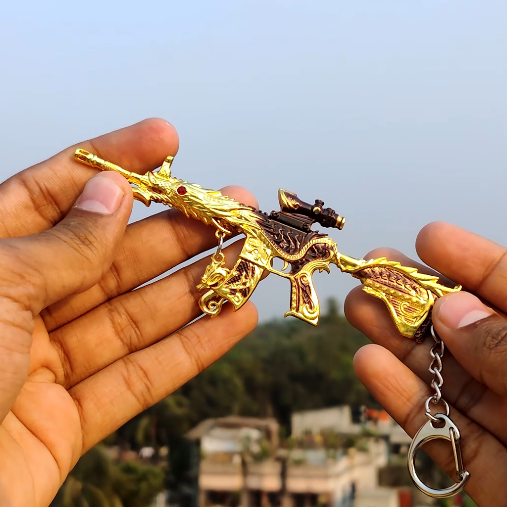 Best Gun M416 Gold Red Keychain – [PUBG Mobile] M416 Gold Red – Cutest ...